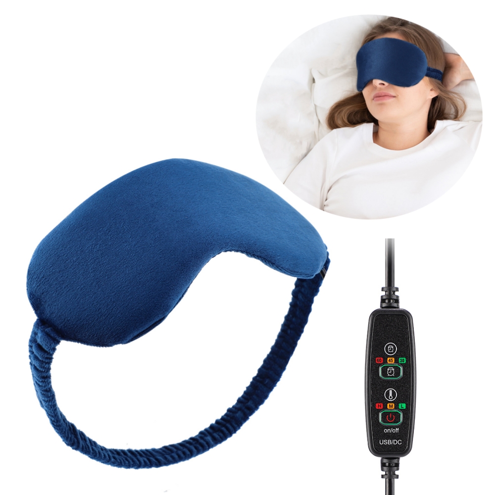 USB Eye Massager Heated Eye Shade Hot Eye Cover for Sleep | Inspire Uplift