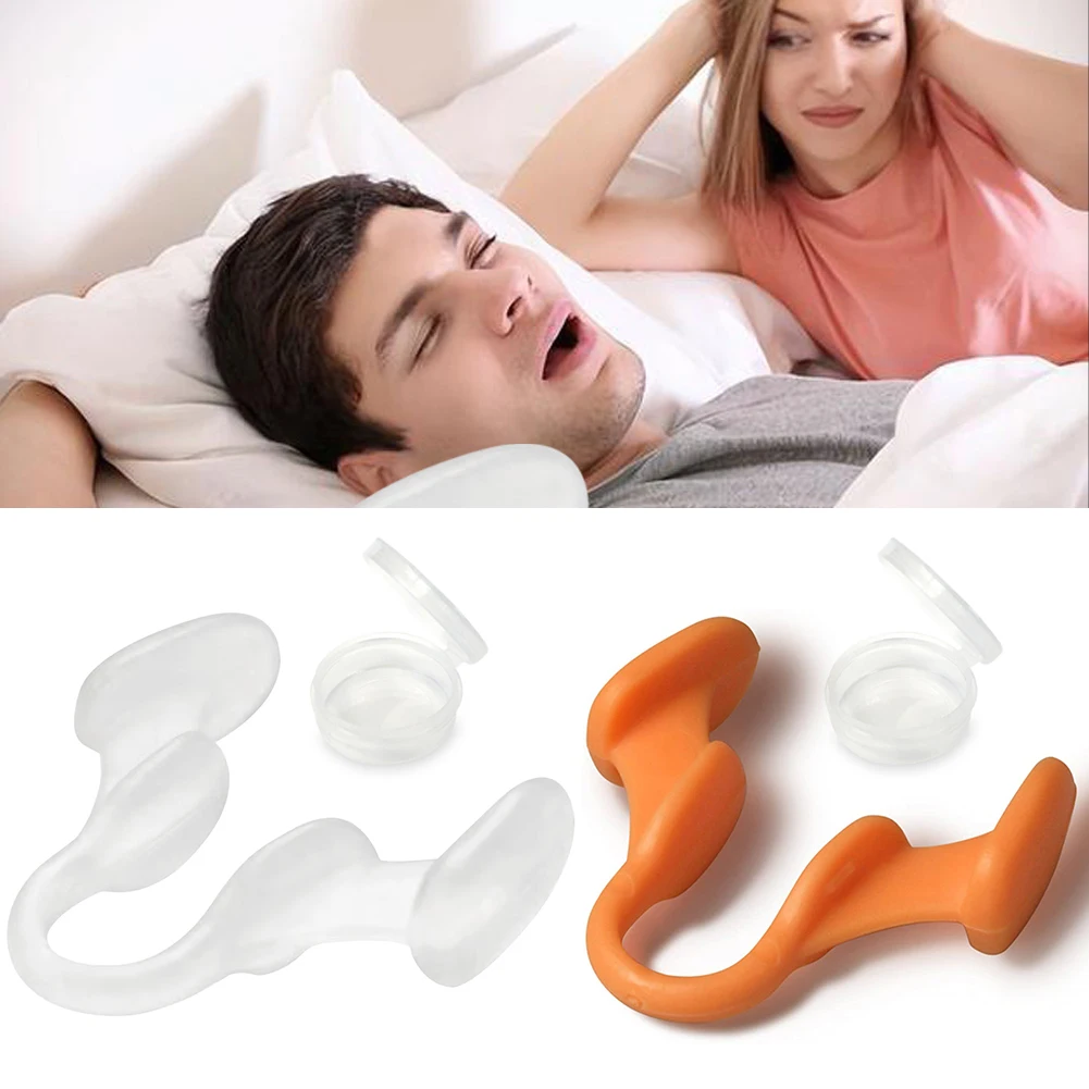 Silicone Nose Clip Anti Snoring Nasal Dilator Stop Snore Aid | Inspire ...
