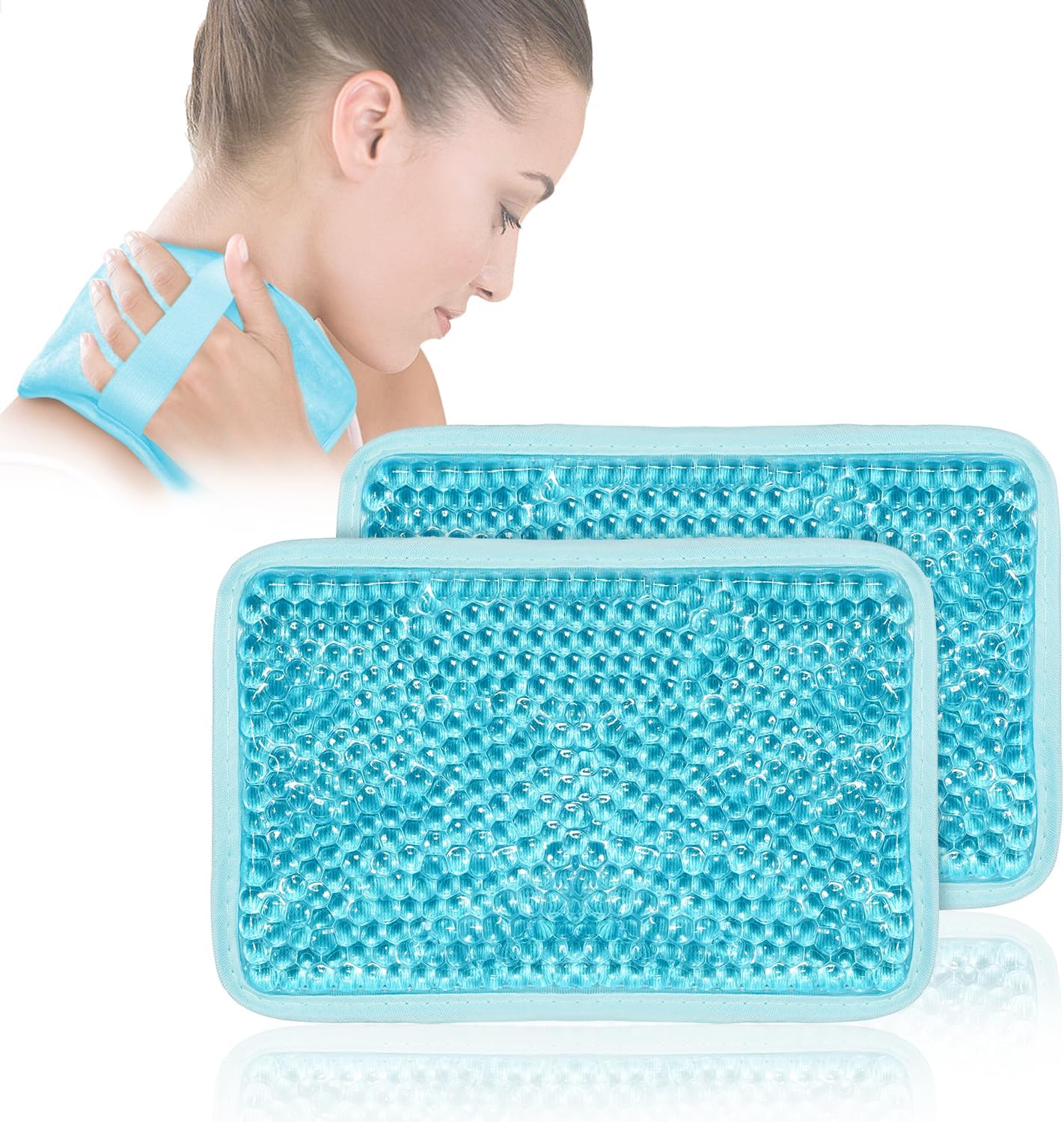 Reusable Hot Cold Gel Ice Pack Pain Relief Therapy Compress | Inspire ...