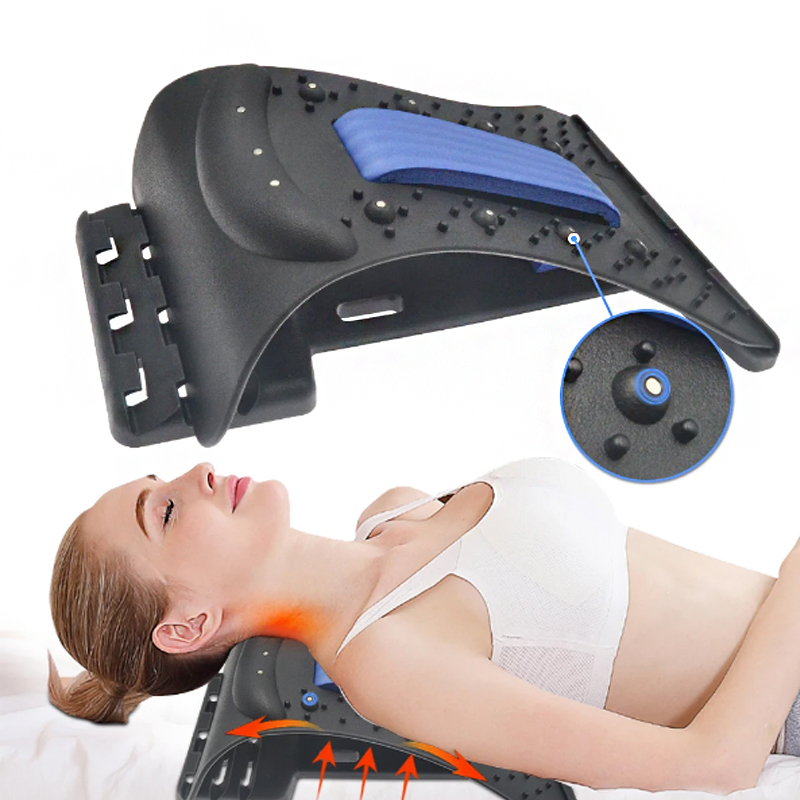 Cervical Traction Device Adjustable Lumbar Pillow Neck | Inspire Uplift