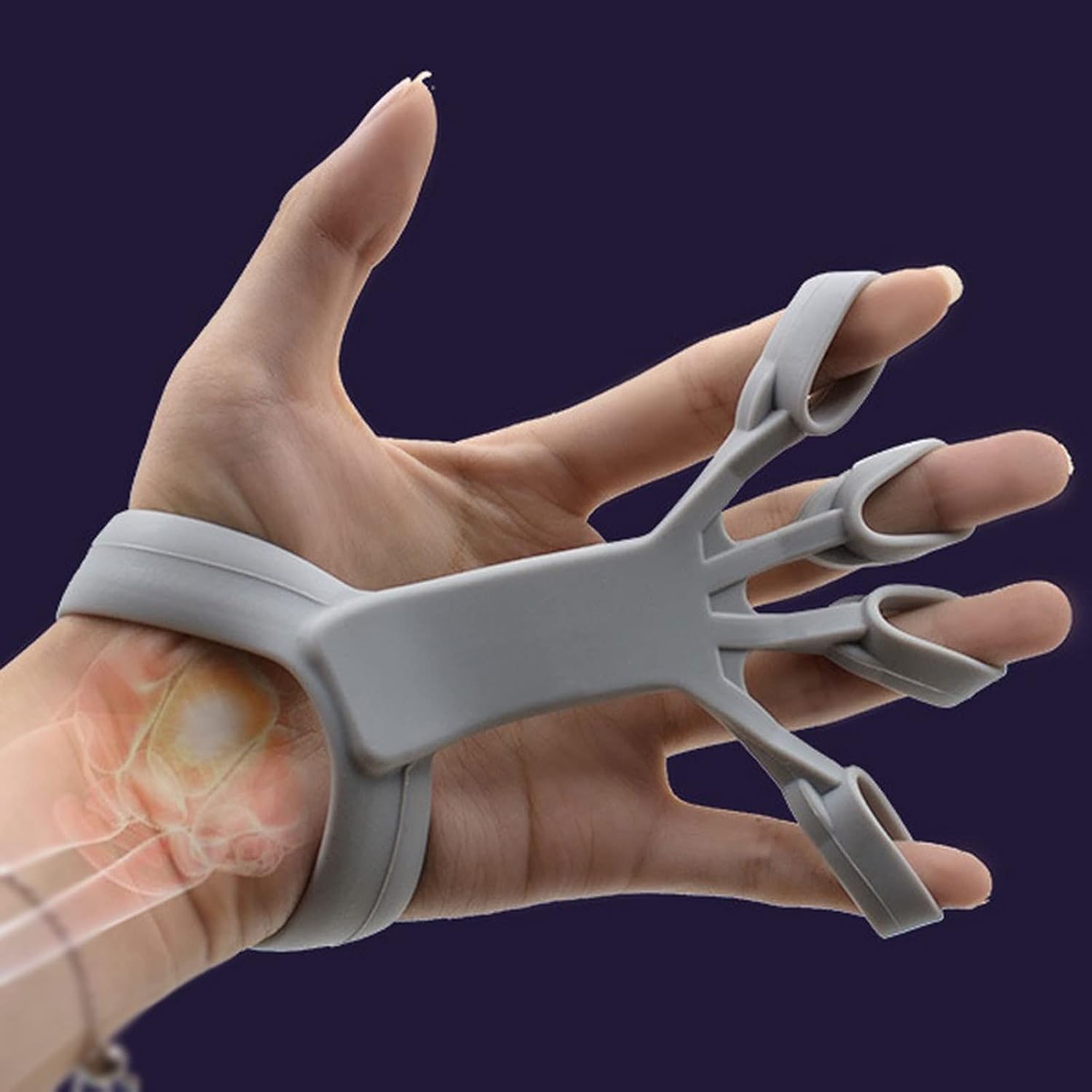 Silicone Finger Stretching Exerciser for Stronger Grip | Inspire Uplift