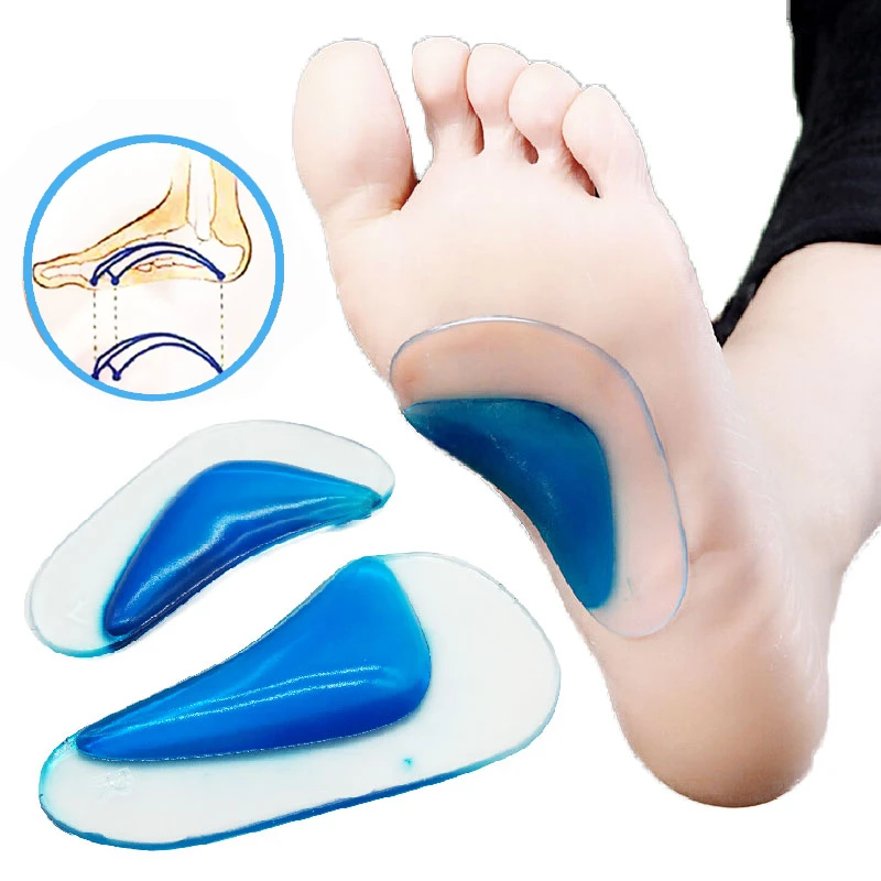 Orthotic Arch Support Insole for Flat Feet - Silicone Gel | Inspire Uplift