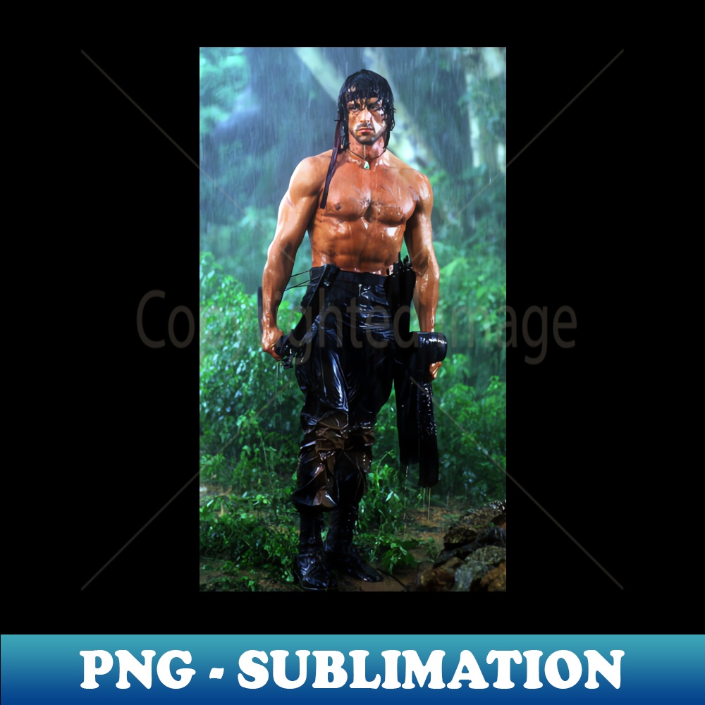Silvester Stallone as a Rambo First Blood Part II - PNG Tran | Inspire ...