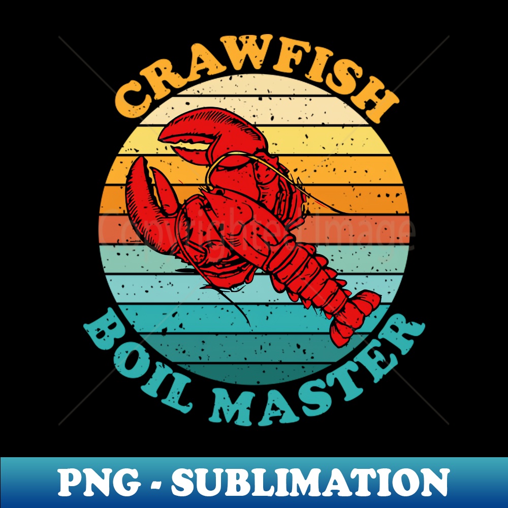 Crawfish Boil Master - Retro Funny Crayfish - Crawfish Eatin | Inspire ...