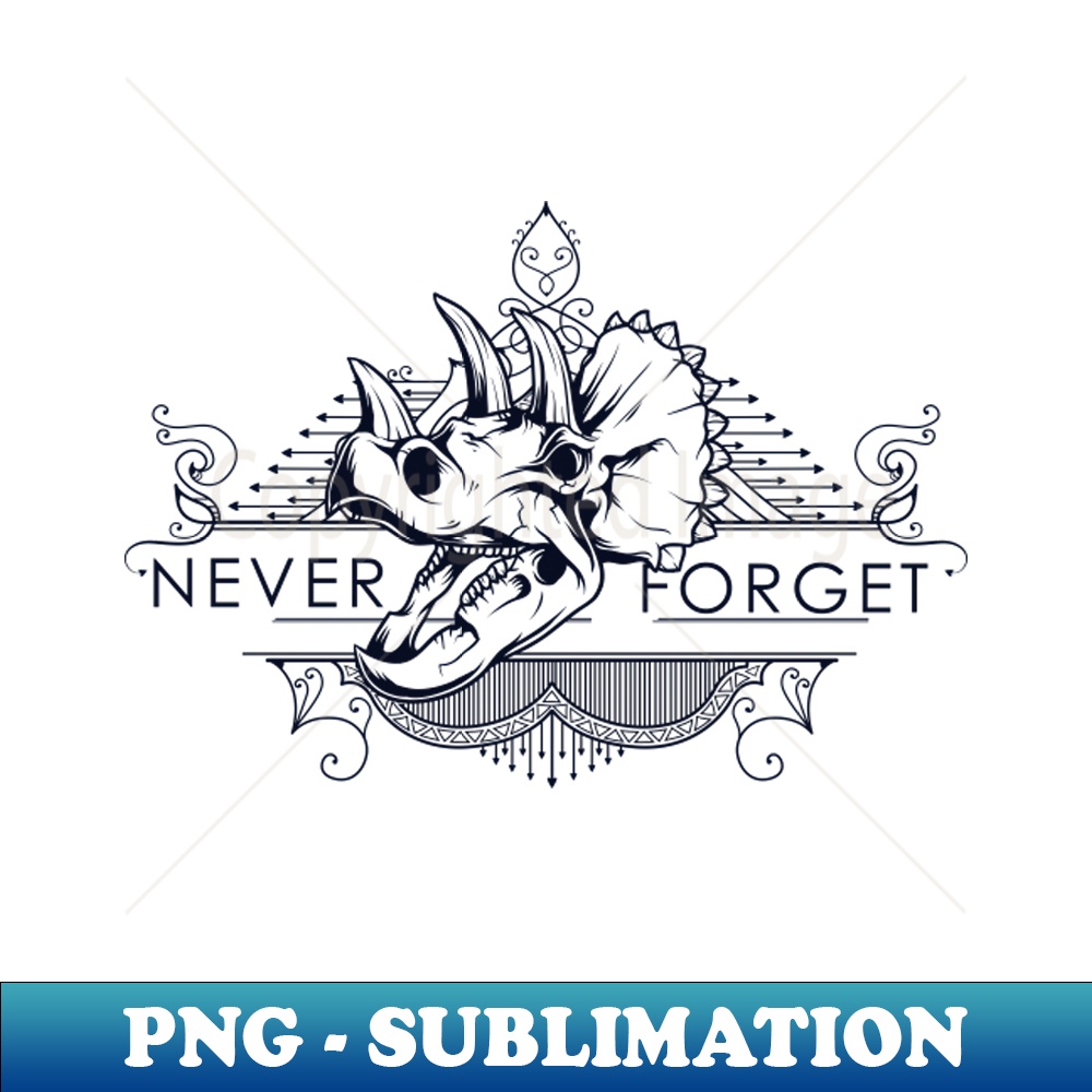 dino never forget - Professional Sublimation Digital Downloa - Inspire ...