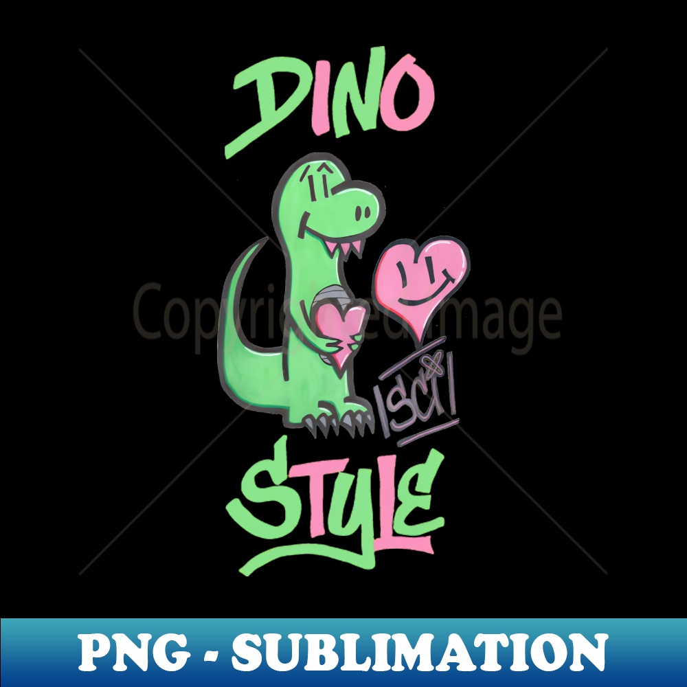 Dino Heart - Signature Sublimation PNG File | Inspire Uplift