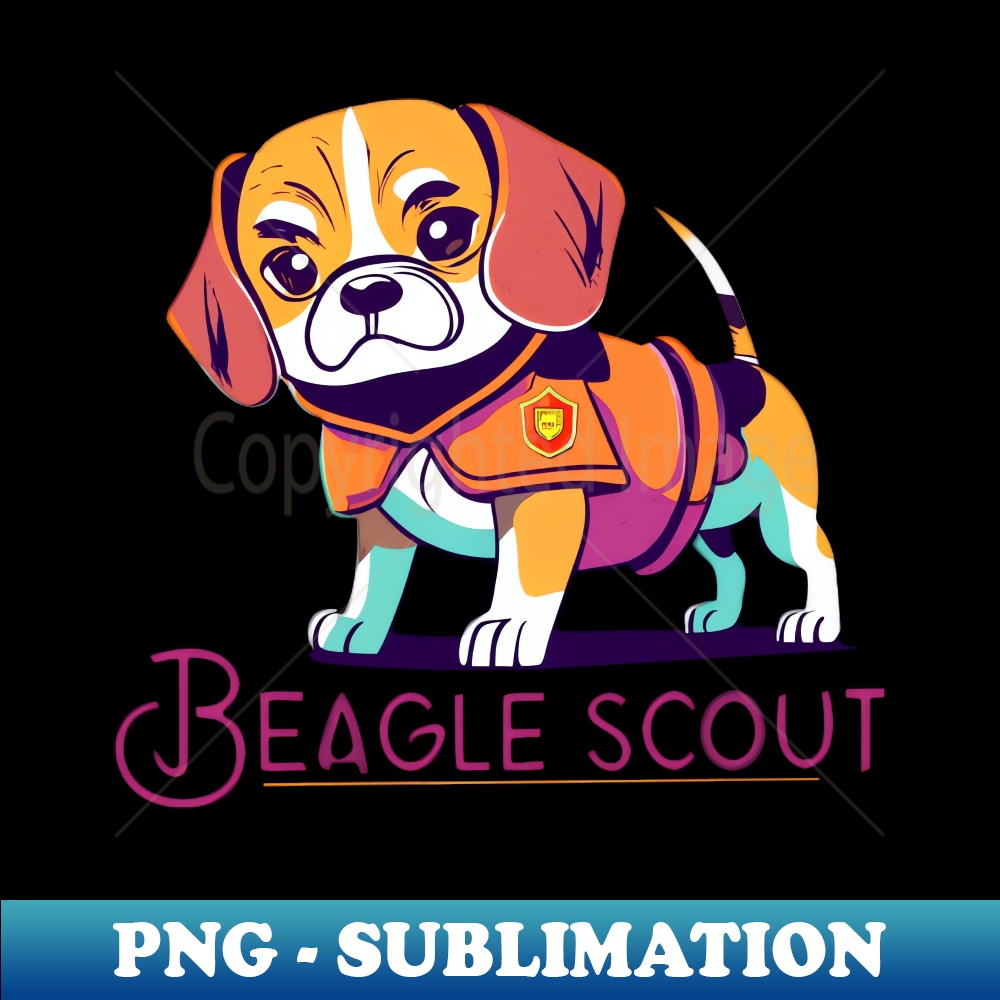 Beagle Scout - Exclusive Sublimation Digital File | Inspire Uplift