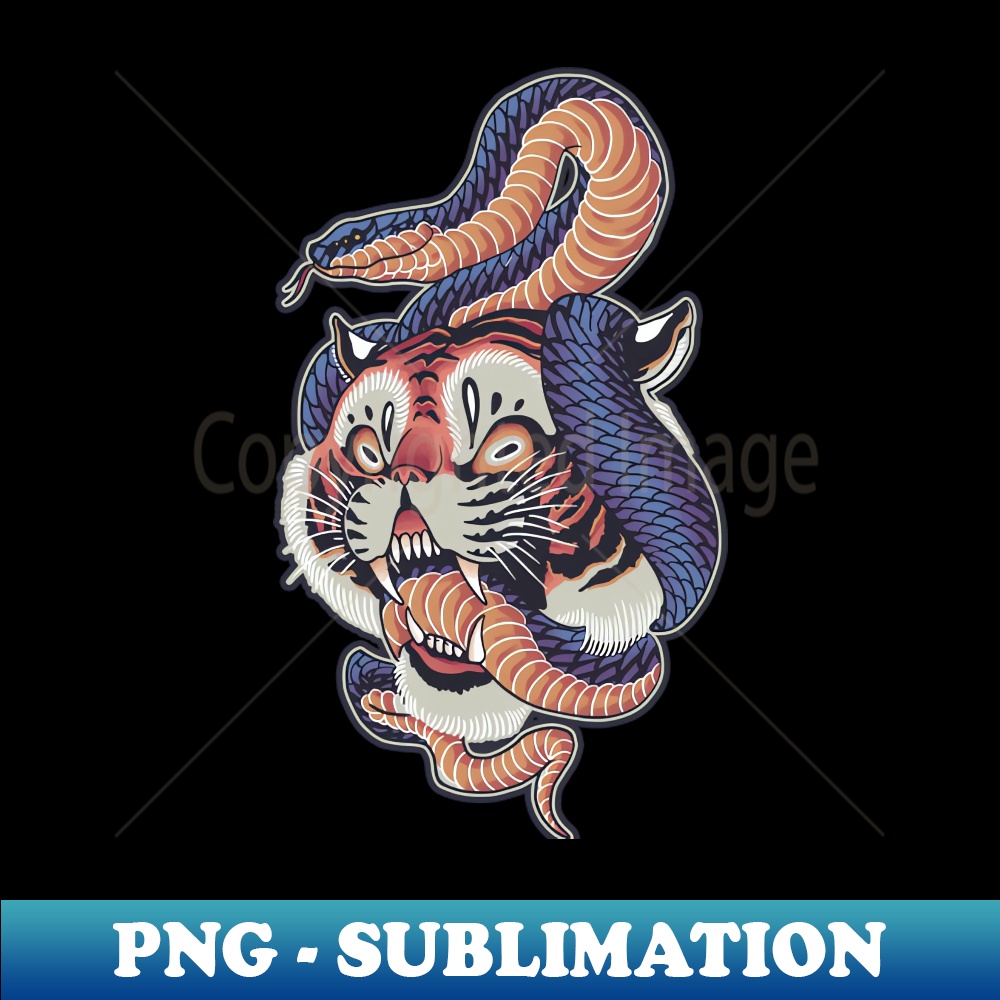 SNAKE IS KING RIMBA - Exclusive Sublimation Digital File - Inspire Uplift