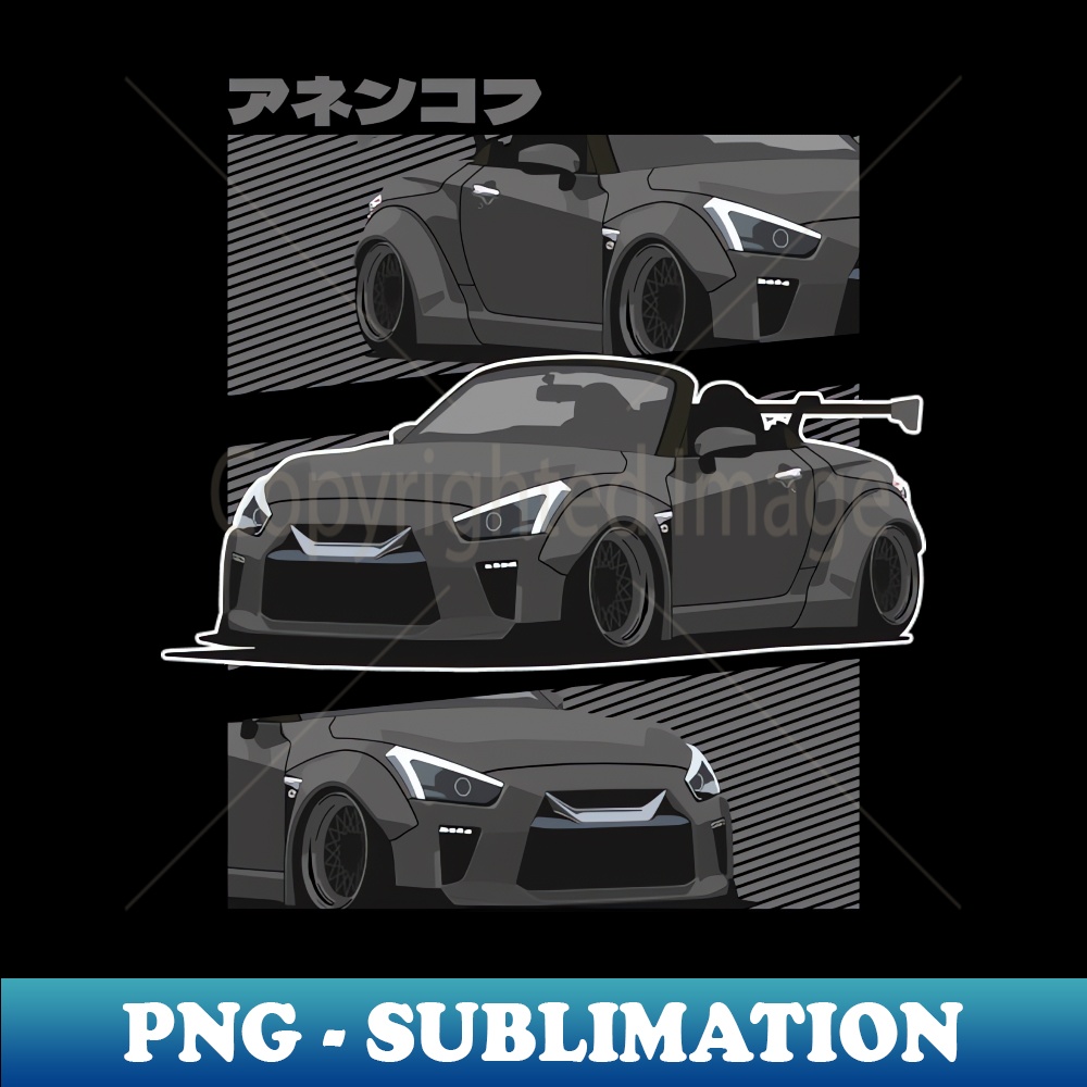 TOYOTA COPEN GR Sport - Signature Sublimation PNG File | Inspire Uplift
