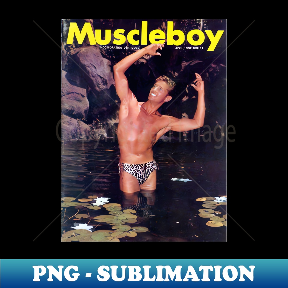 MUSCLEBOY - Vintage Physique Muscle Male Model Magazine Cove | Inspire Uplift
