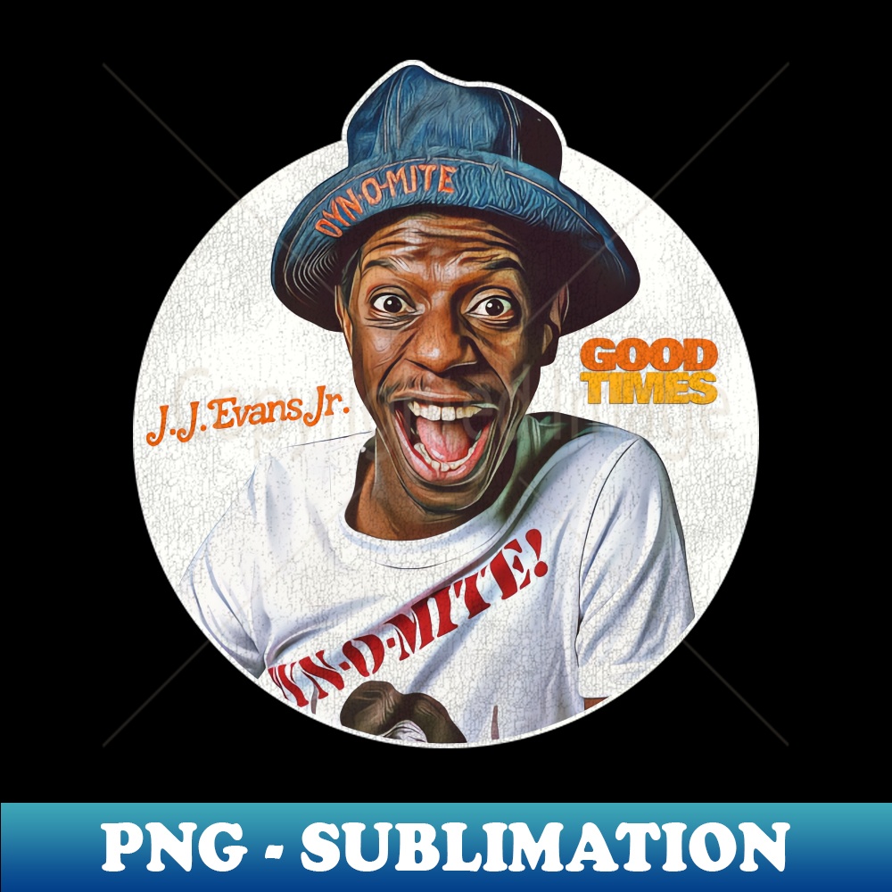 JJ Evans Jr Good Times 70s Sitcom - PNG Transparent Digital | Inspire ...