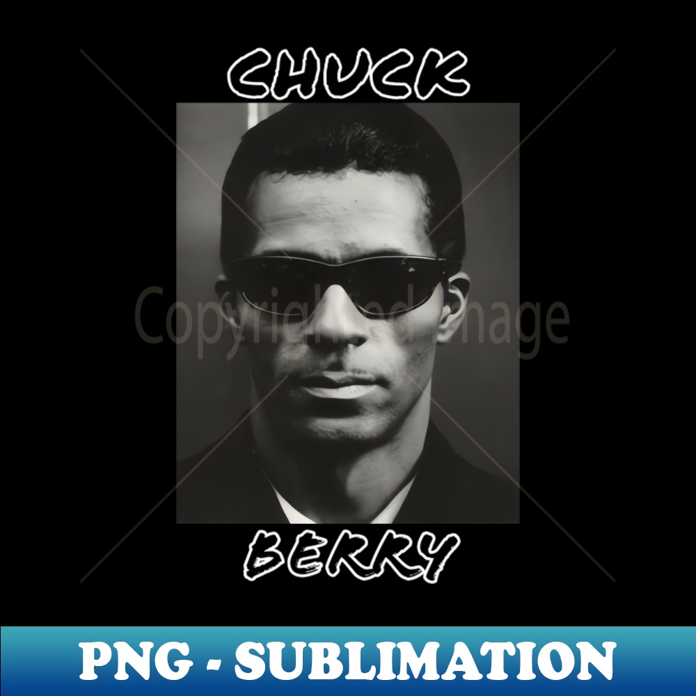 Chuck Berry - Digital Sublimation Download File | Inspire Uplift