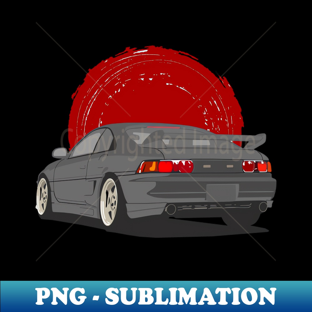 Greay Toyota mr2 sw20 - PNG Sublimation Digital Download | Inspire Uplift