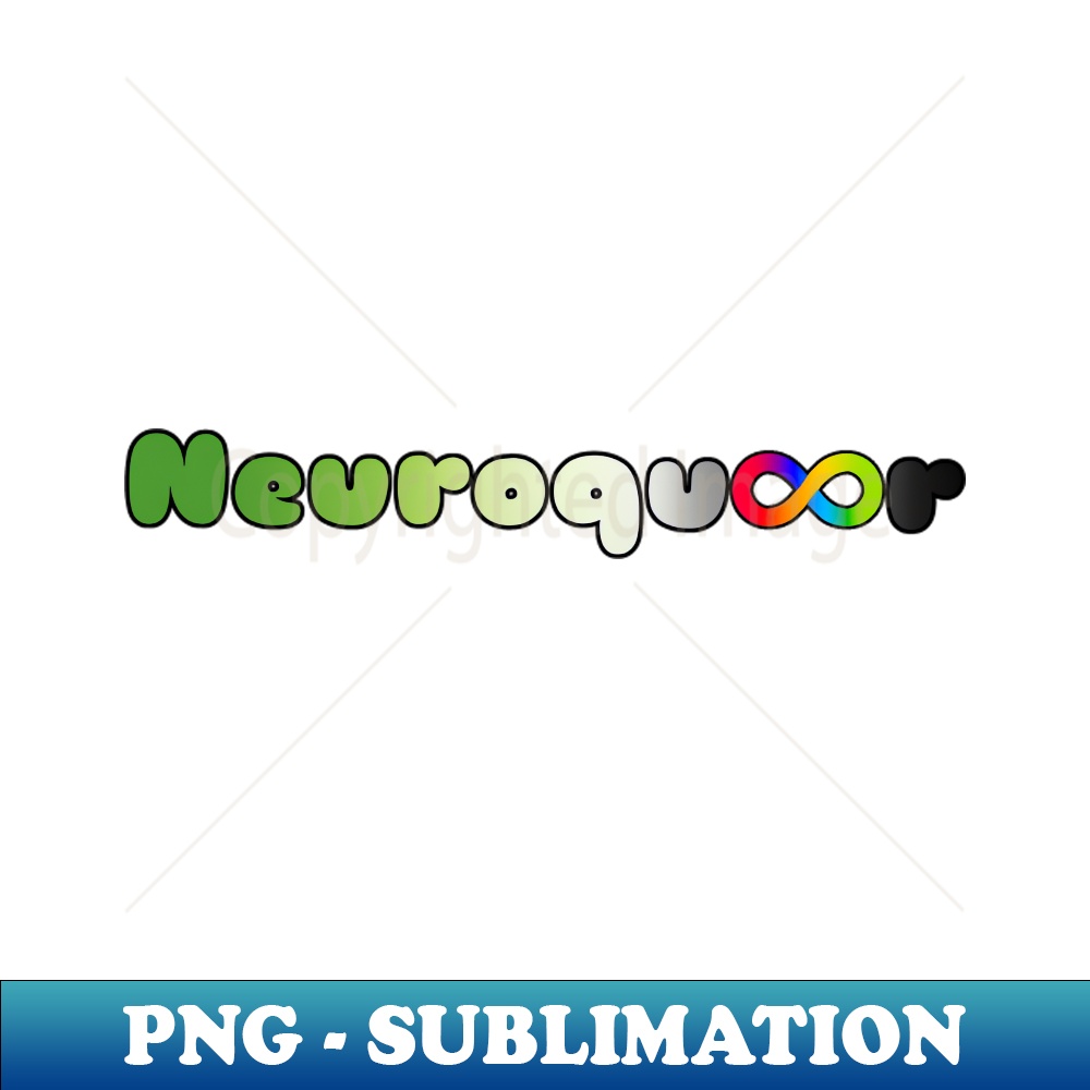 Neuroqueer aro flag infinity neurodivergent autistic aromant | Inspire ...