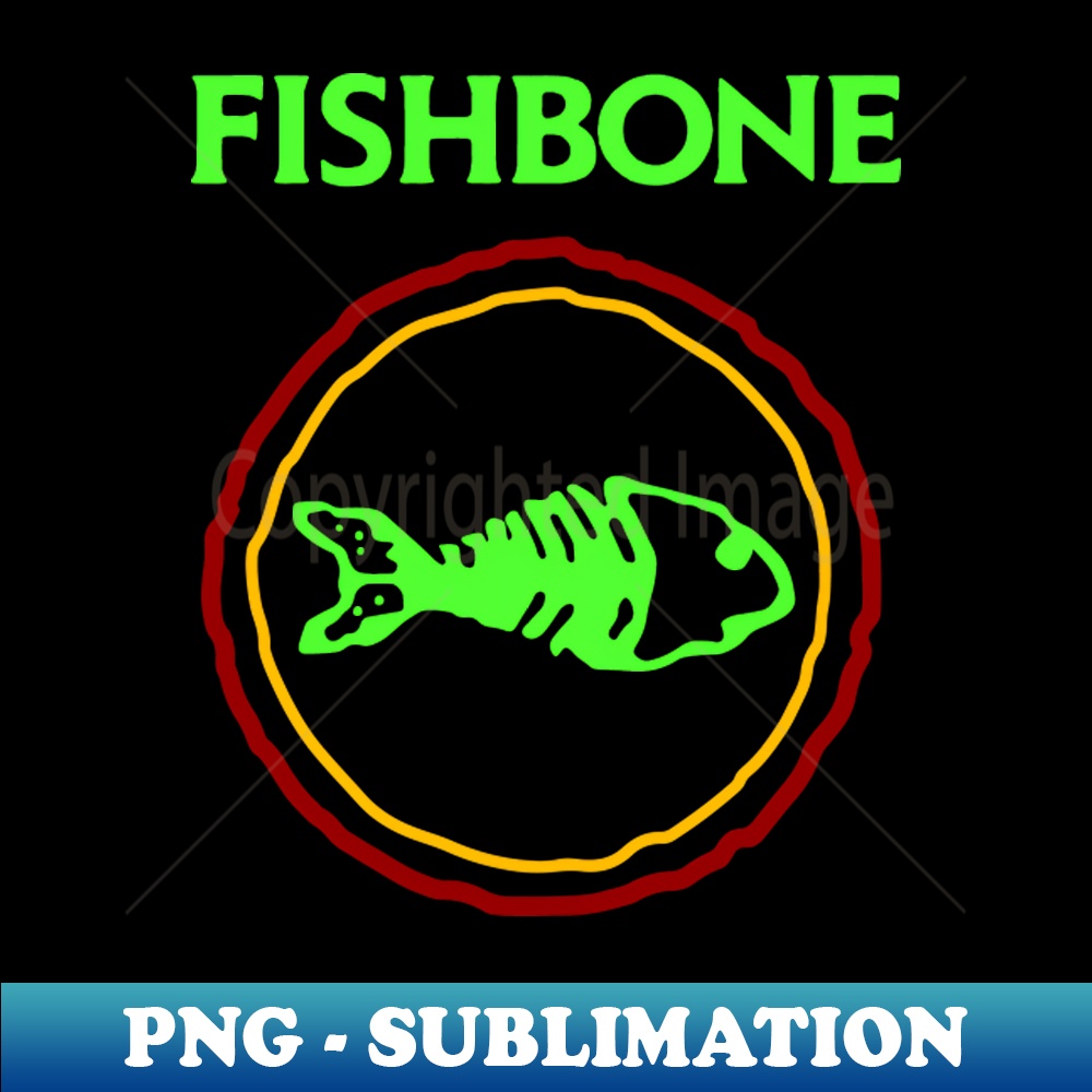 Fishbone - PNG Transparent Sublimation Design | Inspire Uplift