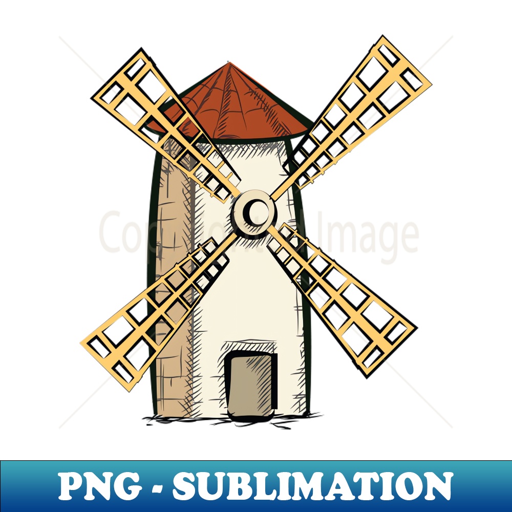 The Farm Windmill 1 - Signature Sublimation PNG File | Inspire Uplift