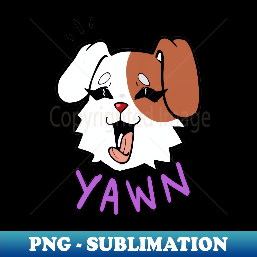 yawning twitch dog emote 1 - PNG Transparent Sublimation Fil | Inspire ...