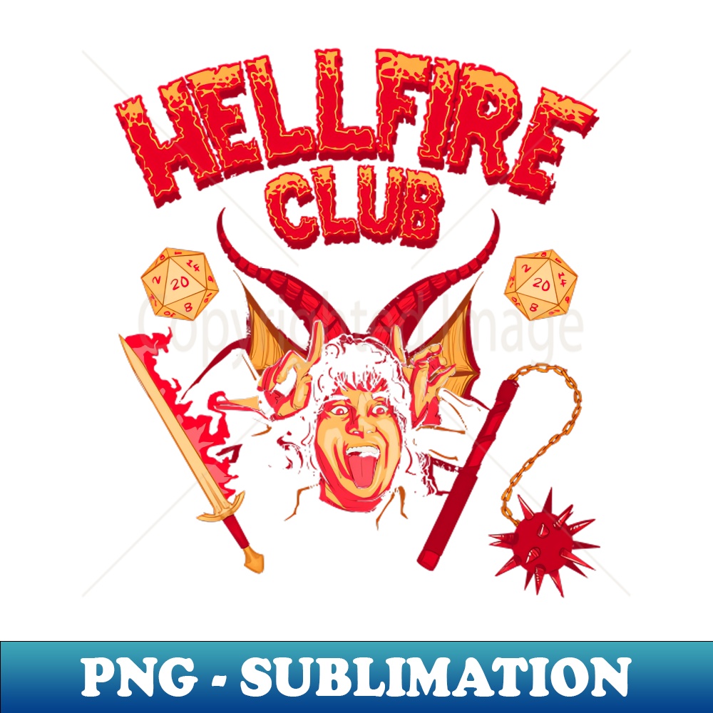 Eddie's Hellfire Club Stranger Things - Creative Sublimation | Inspire ...