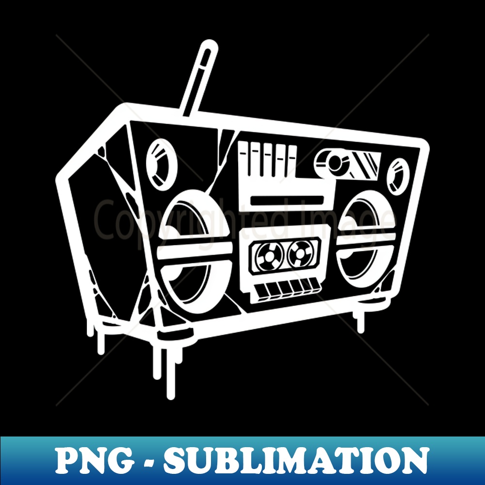 Graff Style BeatBox - PNG Transparent Sublimation File | Inspire Uplift