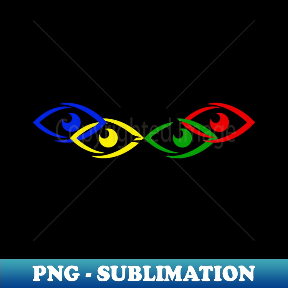 Five eyes - Modern Sublimation PNG File | Inspire Uplift
