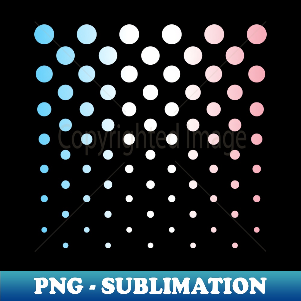 Dot Screen Trans Pride - Retro PNG Sublimation Digital Downl | Inspire ...
