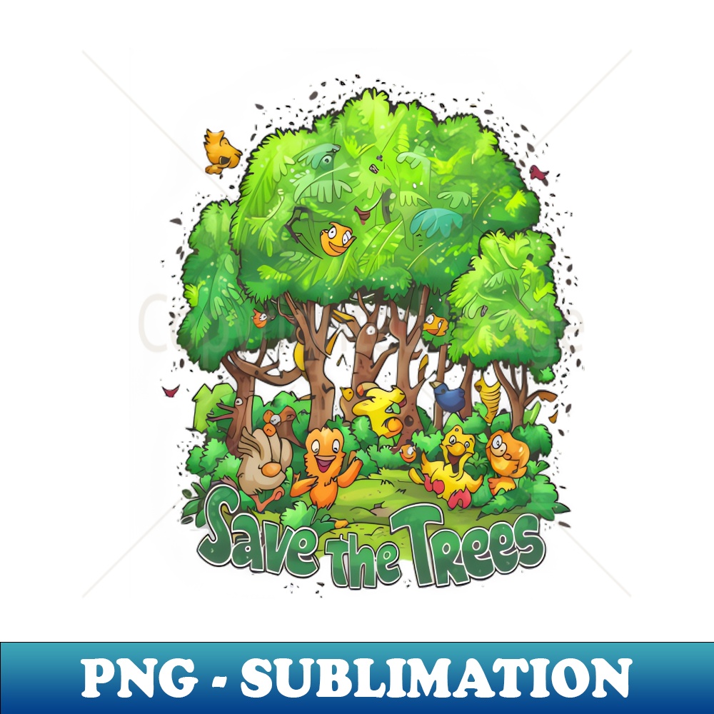 Natures Guardian - PNG Transparent Sublimation Design | Inspire Uplift
