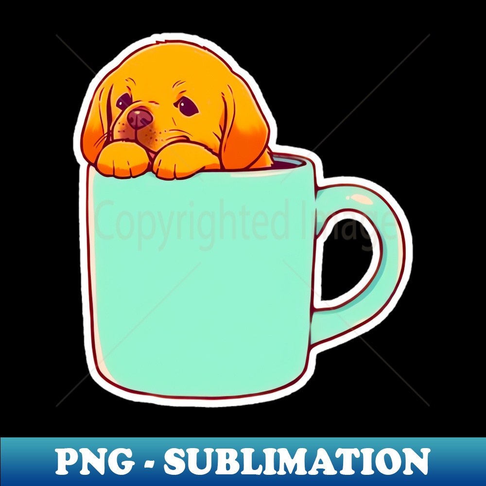 Mini Mocha Doge - Modern Sublimation PNG File | Inspire Uplift
