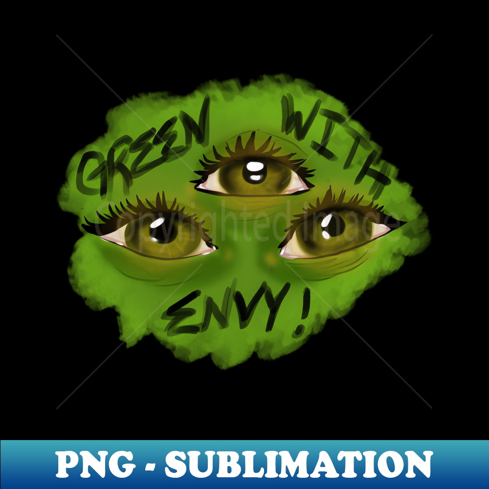 Green With Envy - PNG Transparent Digital Download File for | Inspire ...
