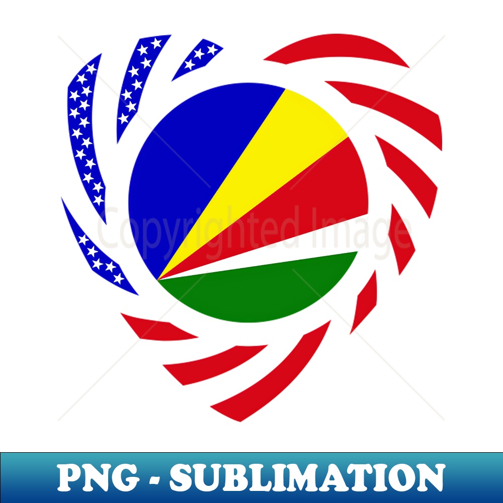 Seychelles American Multinational Patriot Flag (Heart) - Spe | Inspire ...