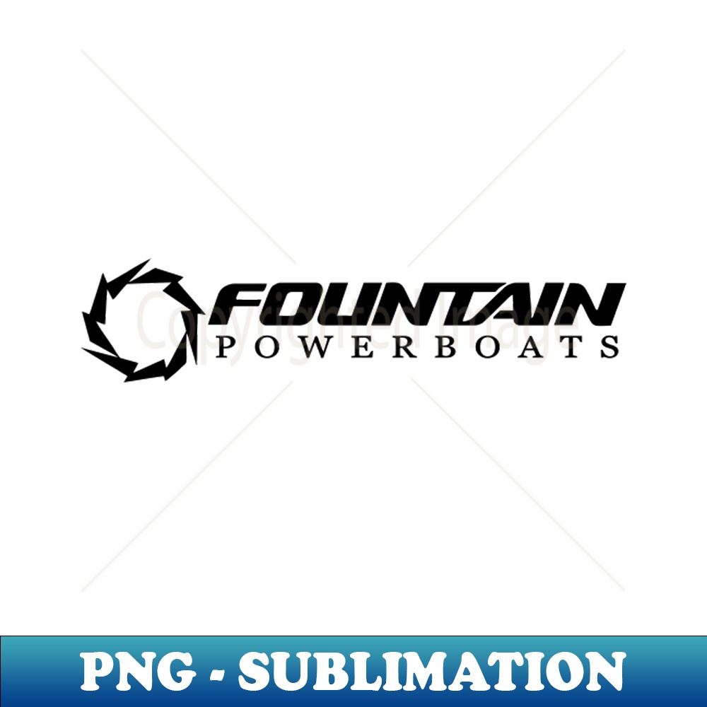 FOUNTAIN BOAT LOGO - Special Edition Sublimation PNG File | Inspire Uplift