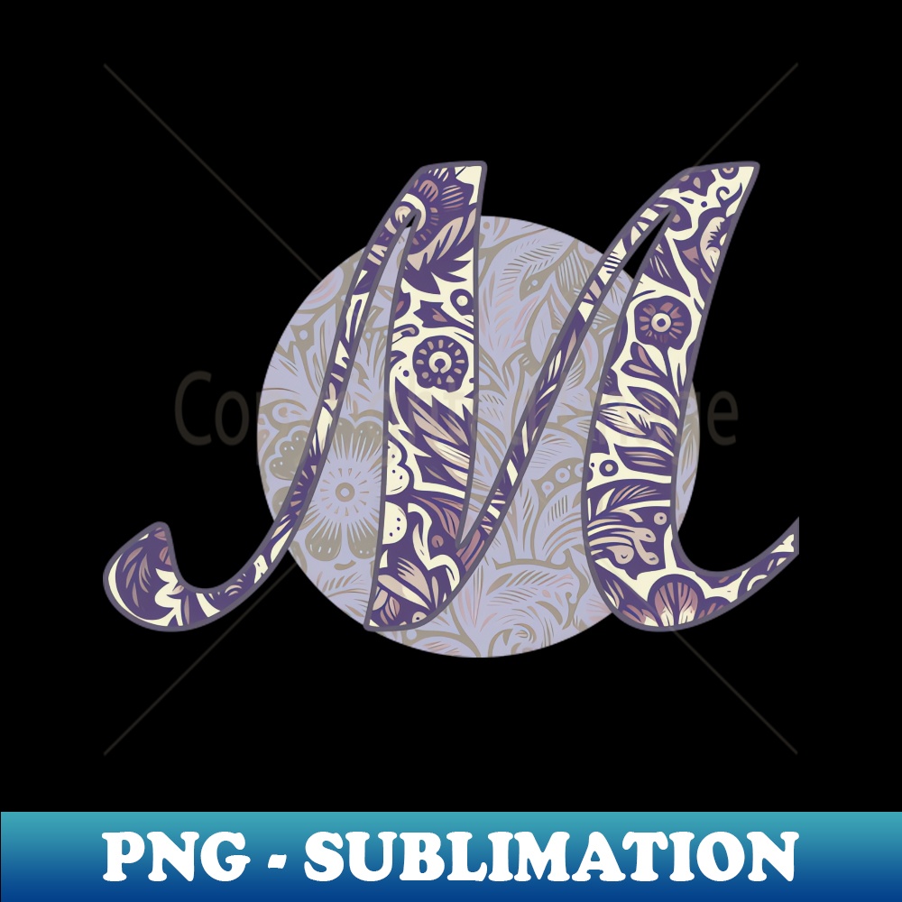 Initial M - Special Edition Sublimation PNG File | Inspire Uplift