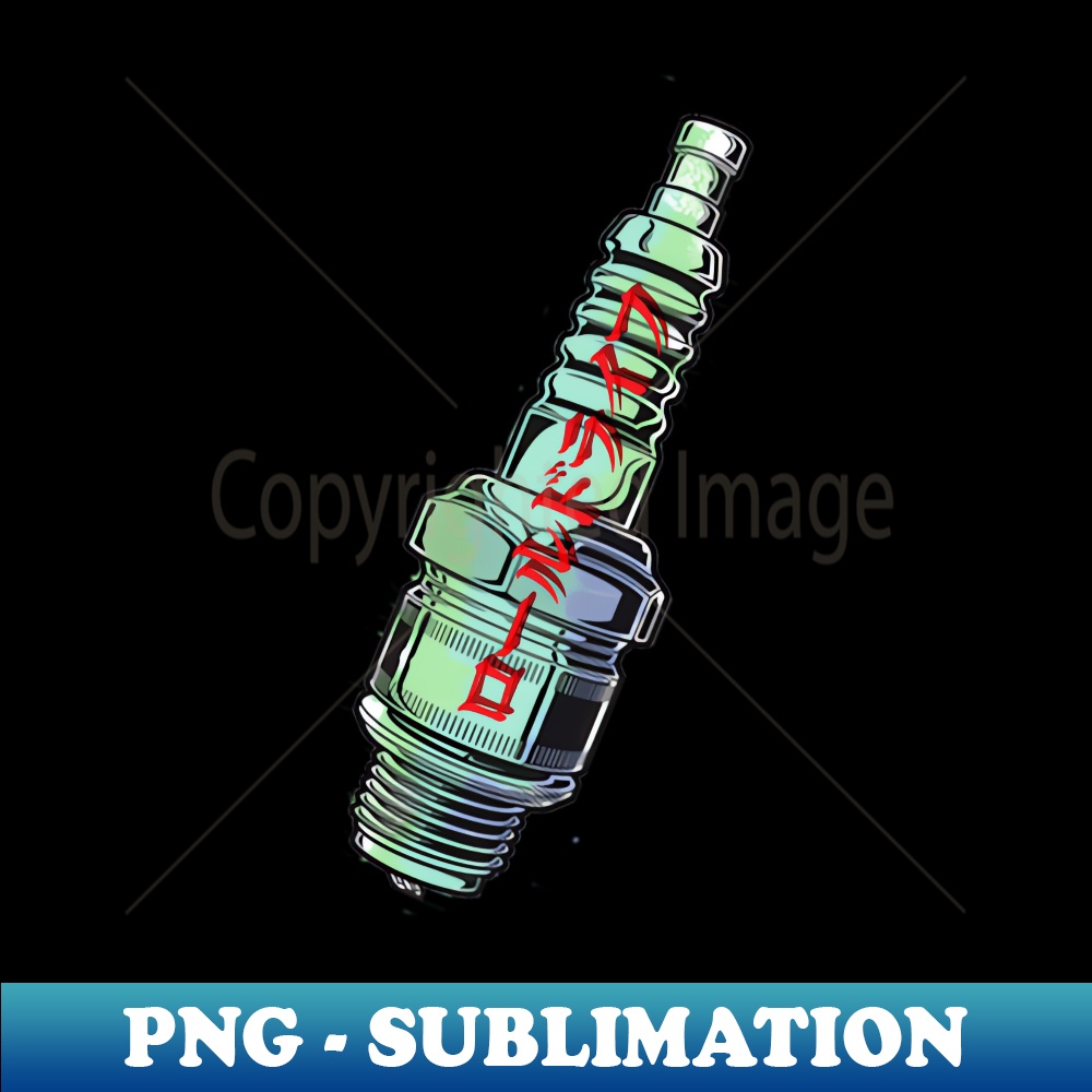 JDM Spark Plugs - Sublimation-Ready PNG File | Inspire Uplift