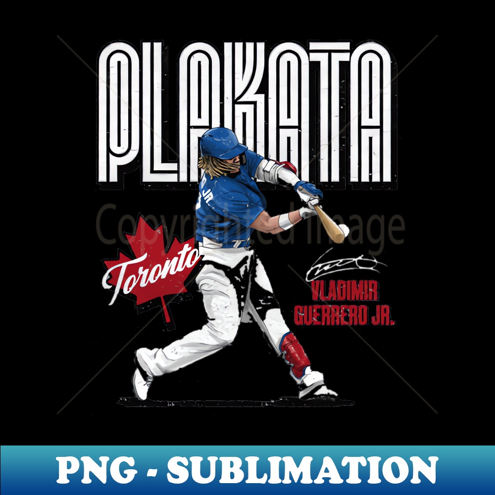 Vladimir Guerrero Jr. Toronto Plakata - High-Resolution PNG | Inspire ...