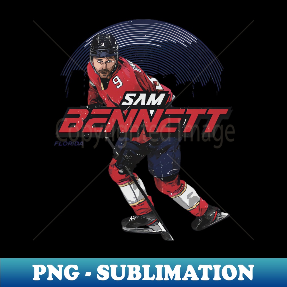Sam Bennett Florida Skyline - Premium PNG Sublimation File | Inspire Uplift