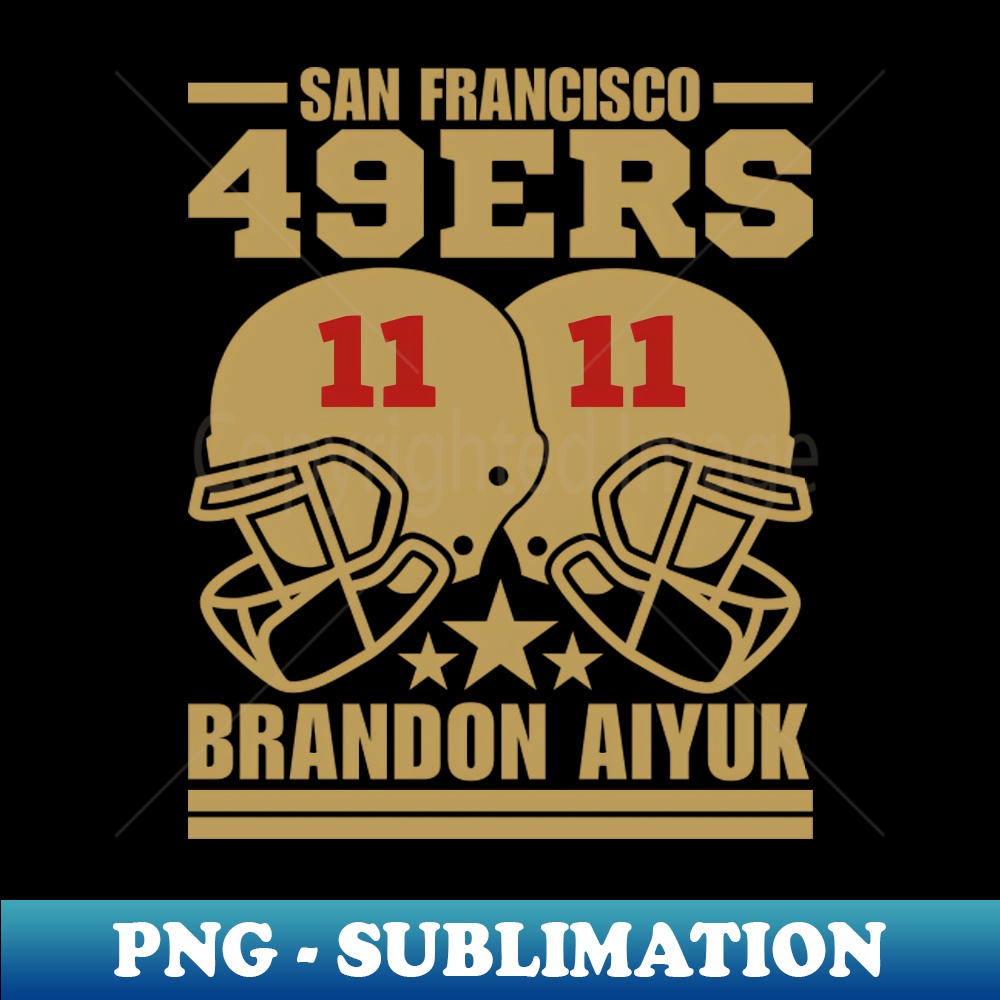 San Francisco 49ERS Aiyuk 11 American Football Retro - Retro | Inspire ...