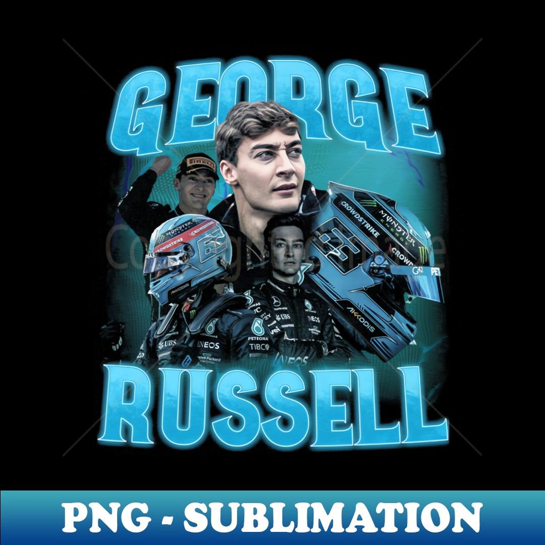 George Russell Collage - PNG Transparent Sublimation File | Inspire Uplift