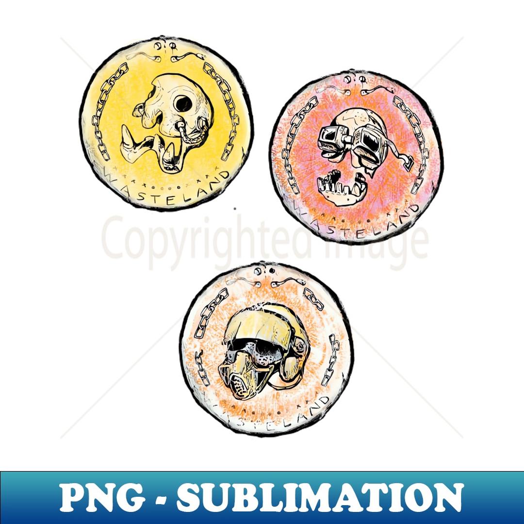 Post-nuclear era coins - Special Edition Sublimation PNG Fil | Inspire ...
