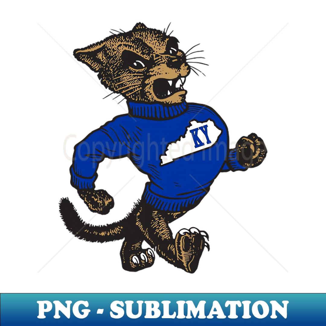 Kentucky Old School Cat - Special Edition Sublimation PNG Fi | Inspire ...
