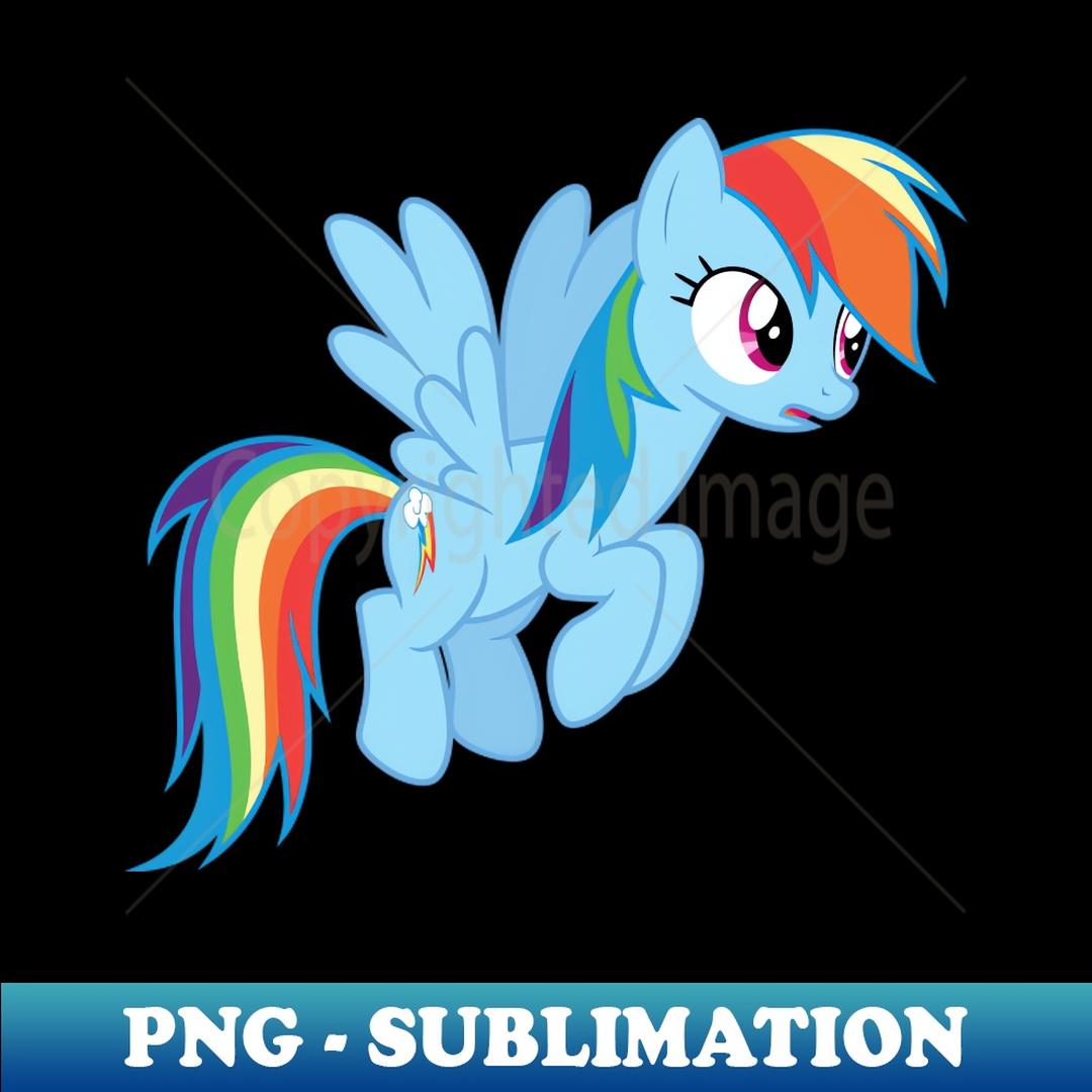 just Rainbow Dash - Special Edition Sublimation PNG File | Inspire Uplift