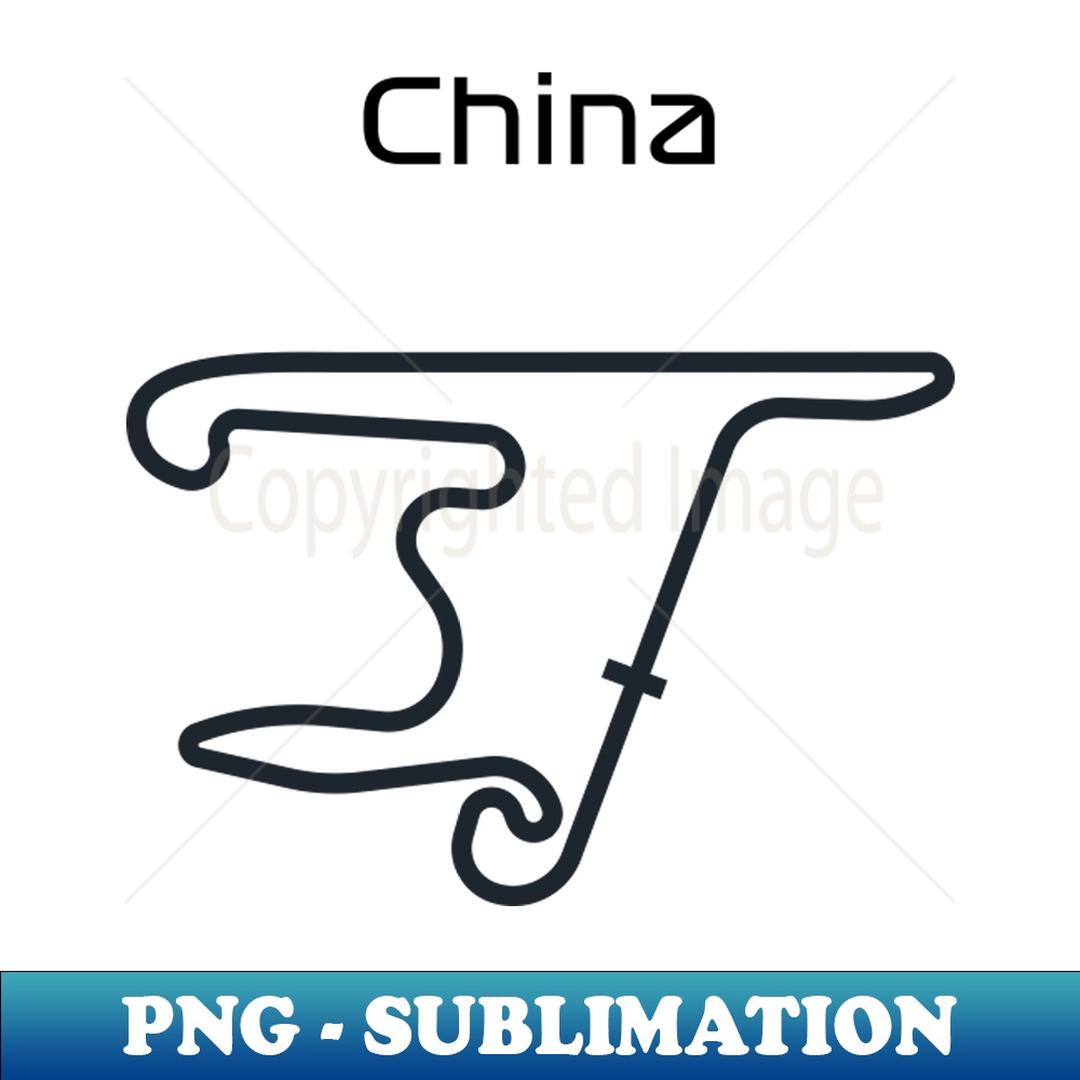 F1 china track design - Sublimation-Ready PNG File | Inspire Uplift