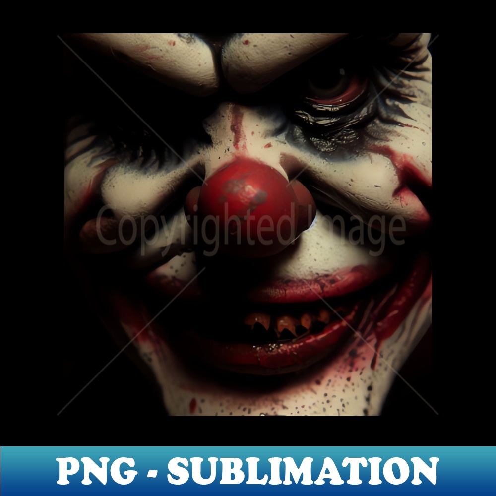 Creepy Clown Melvin - Signature Sublimation PNG File - Defyi | Inspire ...