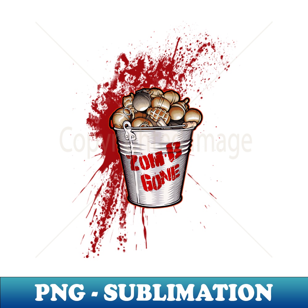 Zom-B-Gone - Premium PNG Sublimation File - Boost Your Succe | Inspire ...