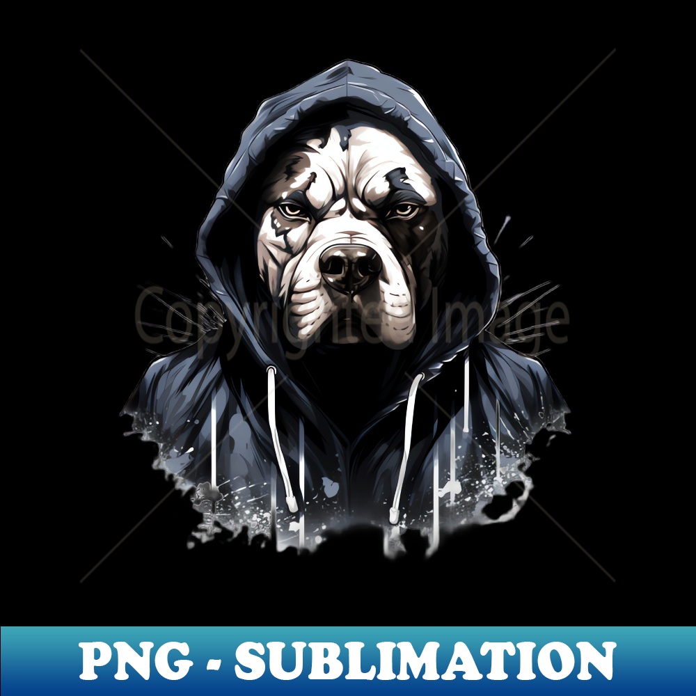 Pitbull Grumpy Dog Art - PNG Transparent Sublimation File - | Inspire ...