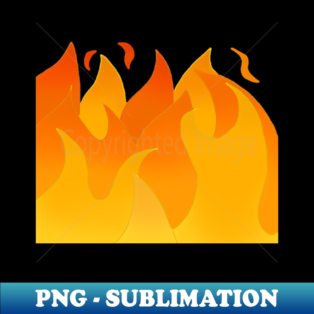 Fire - Sublimation-Ready PNG File - Stunning Sublimation Gra | Inspire ...