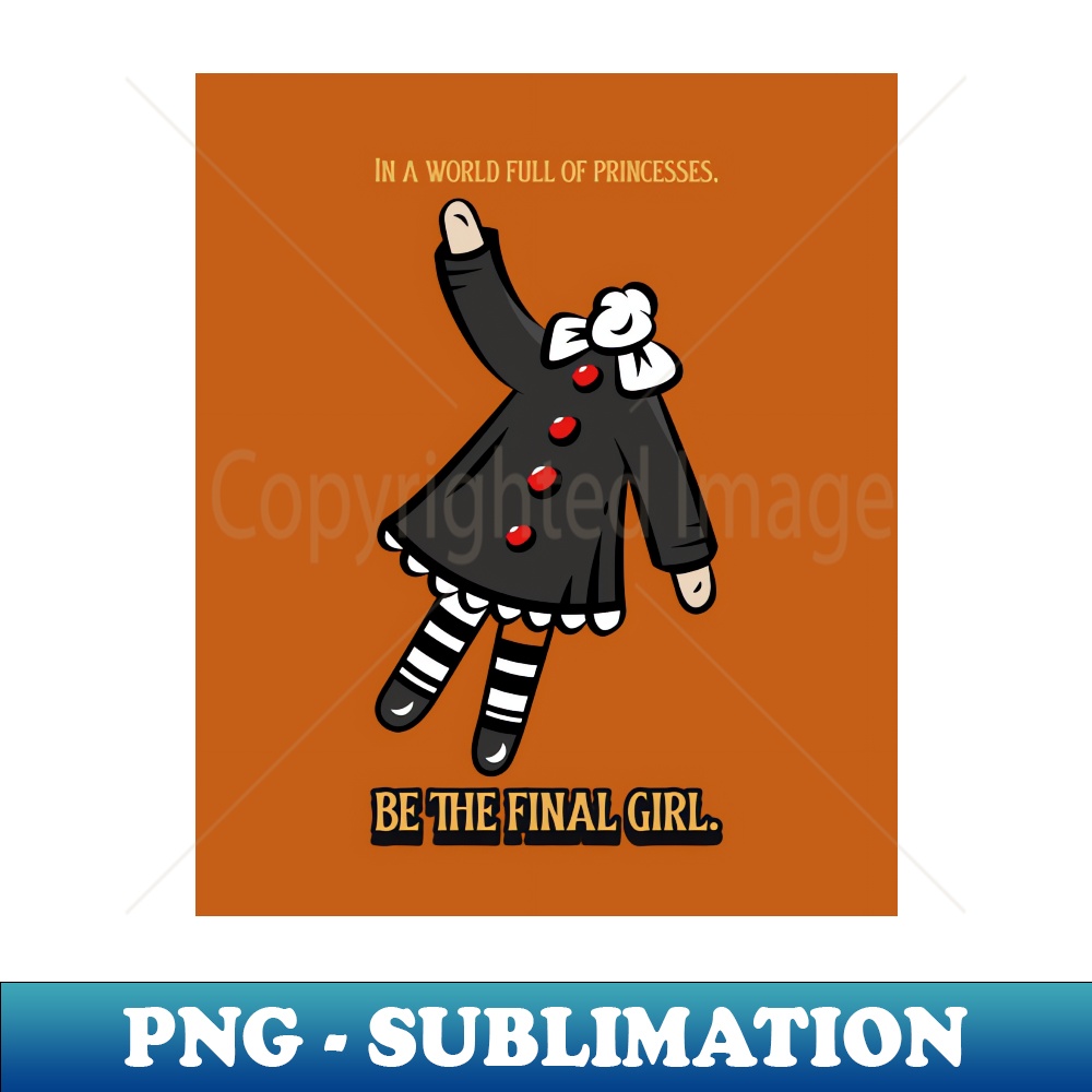 Horror Movie Final Girl 3 - Elegant Sublimation PNG Download | Inspire ...