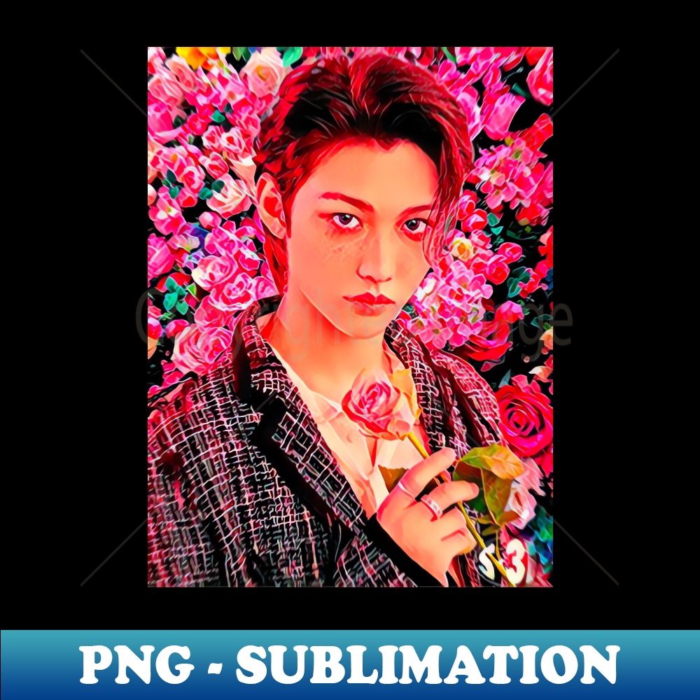 K-pop Stray Kids Felix Fan Art - Exclusive PNG Sublimation D - Inspire ...