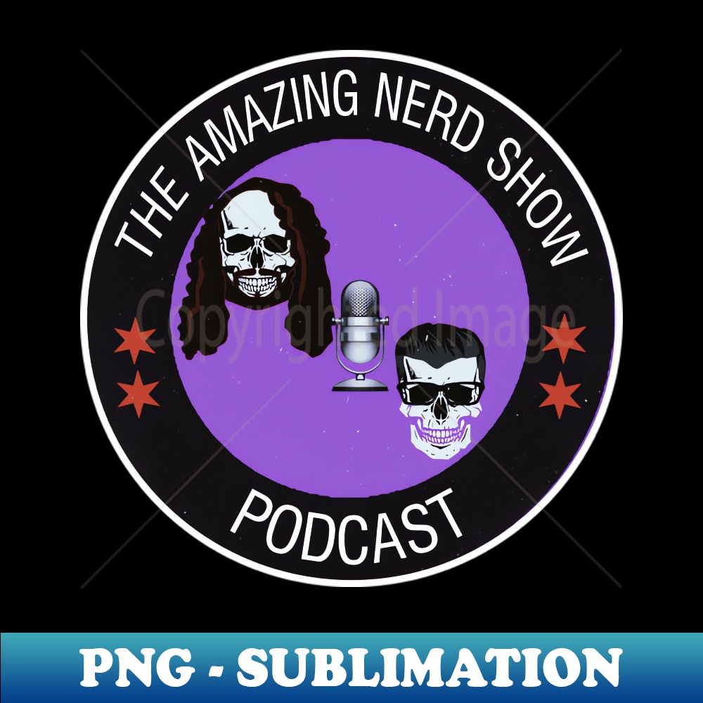 The Amazing Nerd Show Circle Logo - Exclusive Sublimation Di | Inspire ...