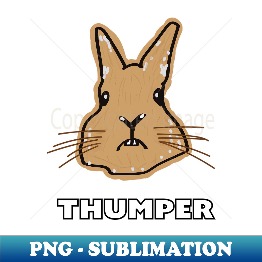 Thumper - PNG Transparent Digital Download File for Sublimat | Inspire ...