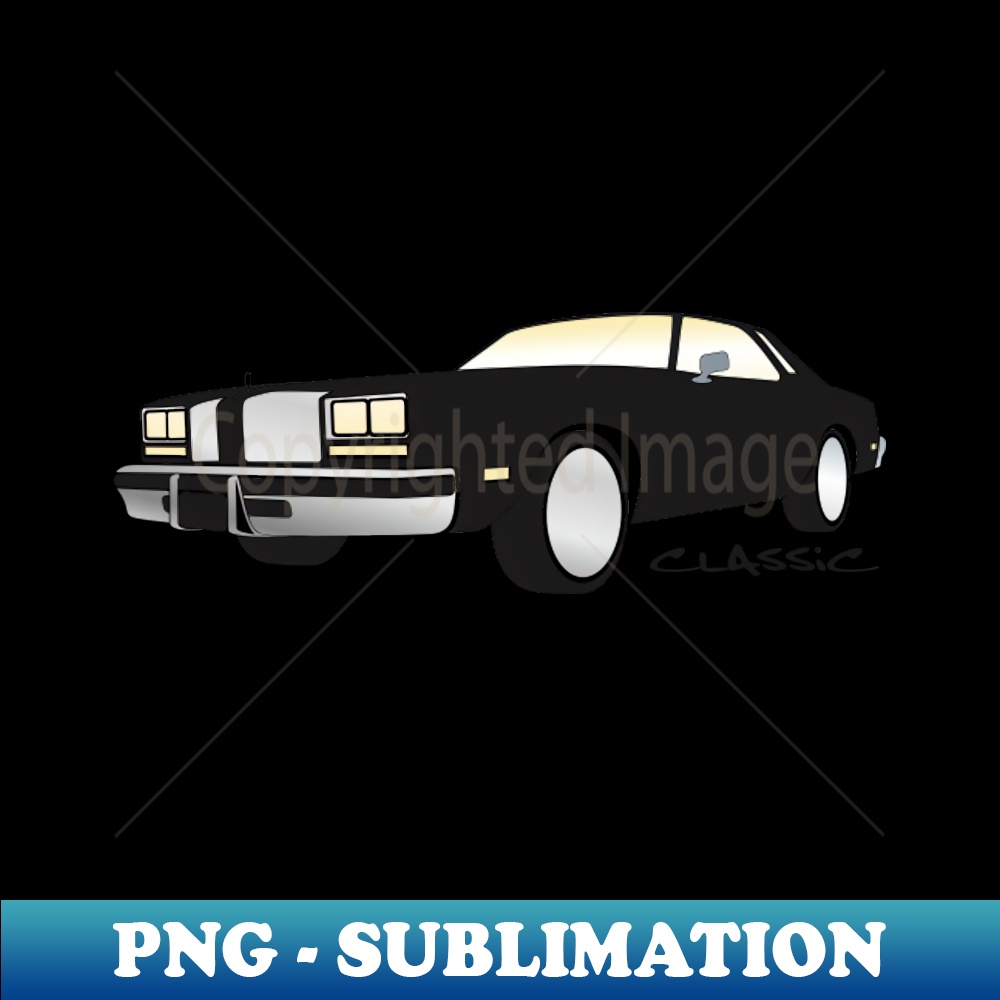 Classic Car Cutlass Supreme - PNG Transparent Sublimation | Inspire Uplift