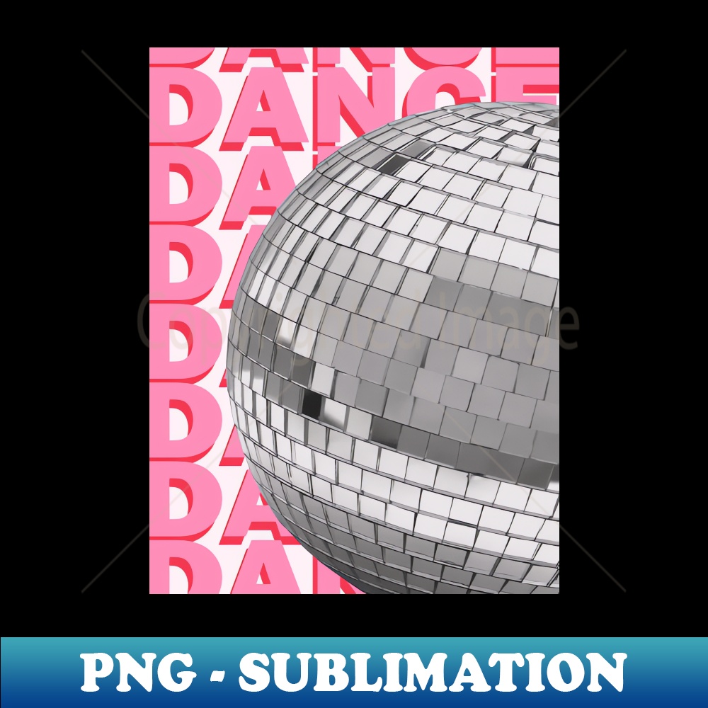 Disco ball Dance poster Groovy art Funky print Pop art Party | Inspire ...